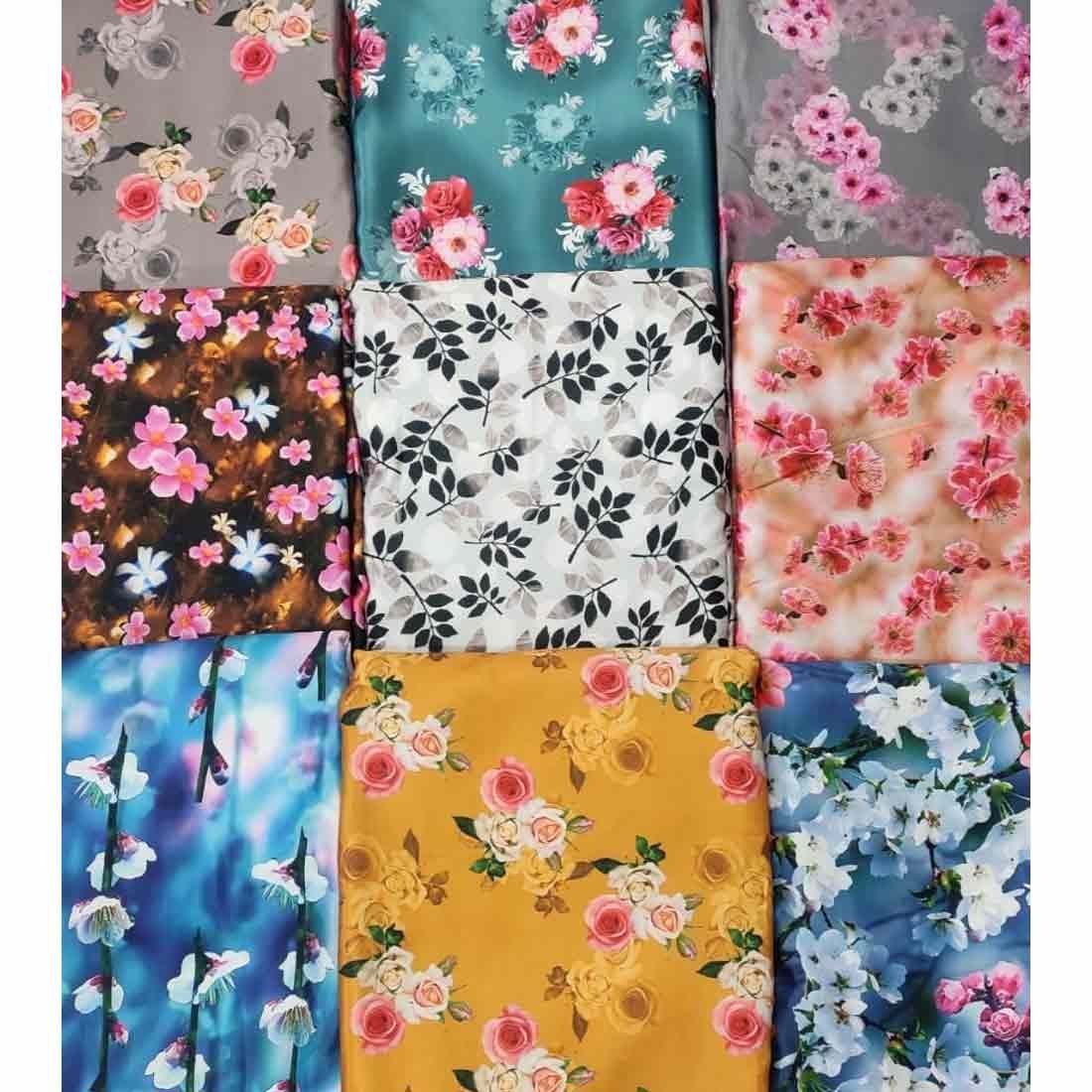Satín / Saten Estampado | Envió Disponible | Casatextil