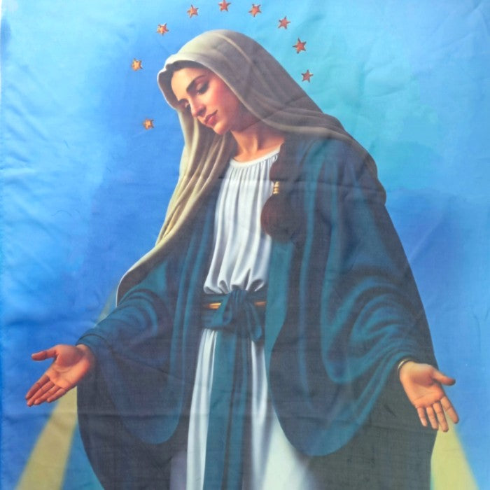 Tela Bandera de La Virgen María x Metros | Envíos | Casatextil