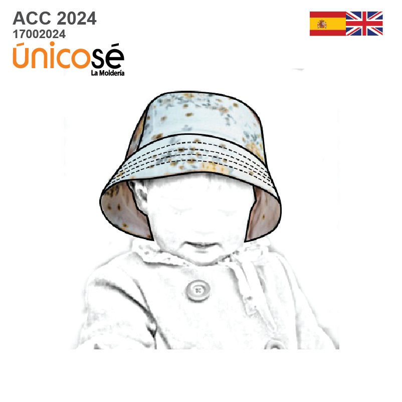 MOLDE SOMBRERO PILUSO BEBE ACC 2024